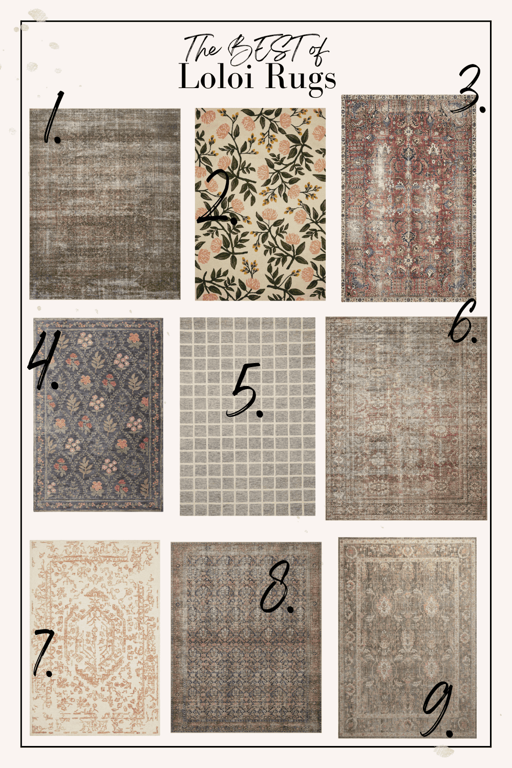 Top Loloi Rug Picks and How to Beautifully Style Rugs Like a Pro ...