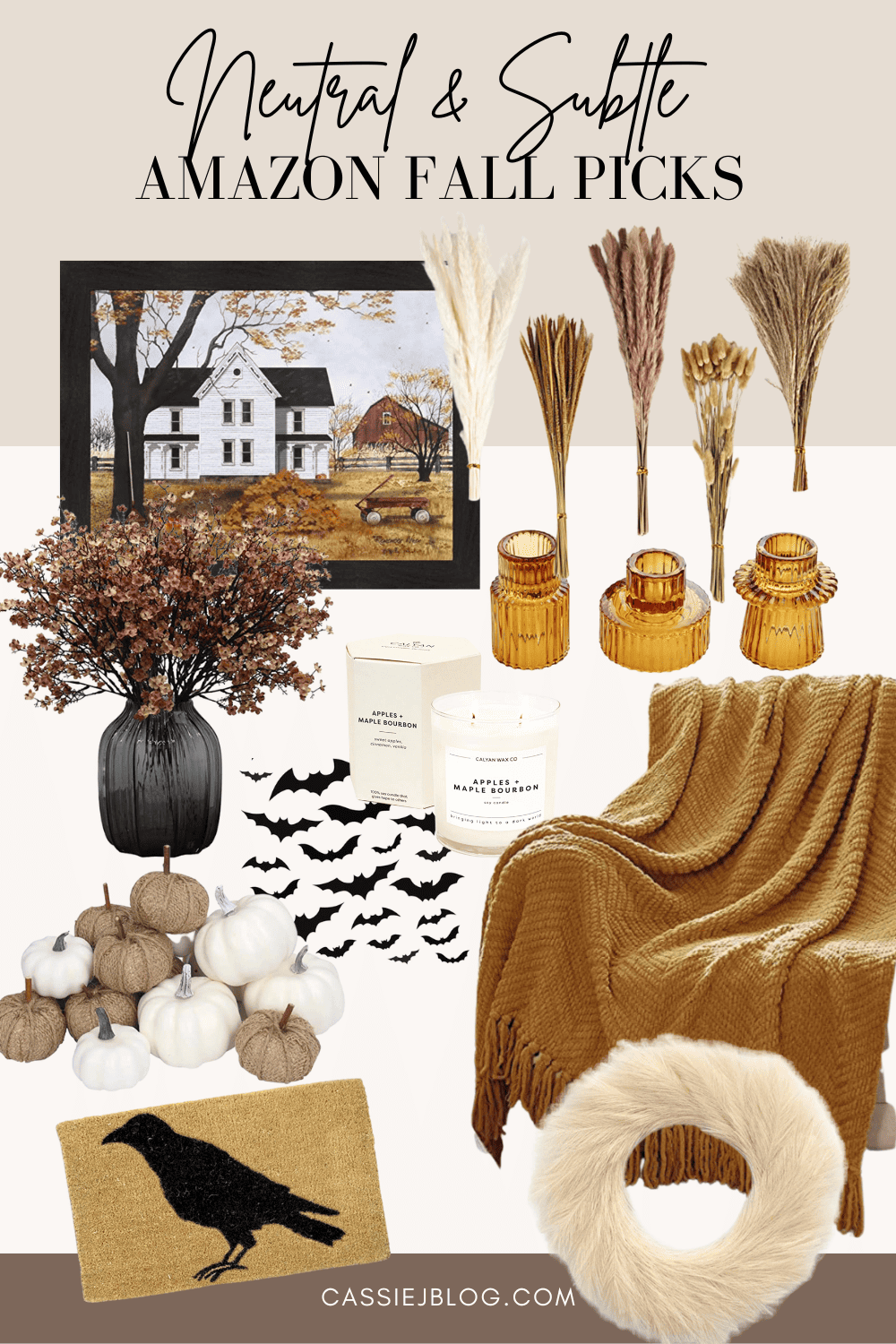 Neutral And Subtle Amazon Fall Picks - Cassie Jean