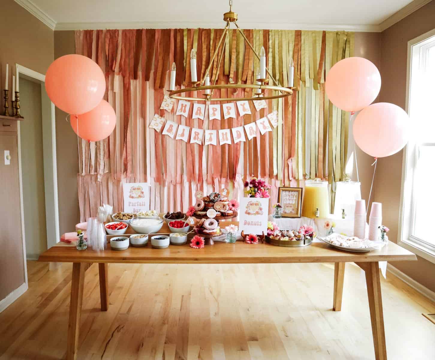How To Plan An Adorable Flower Power Birthday Party For Baby Girl ...