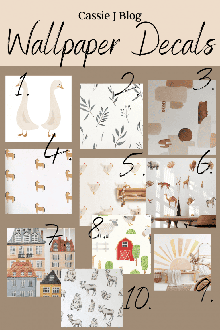 47 Best Neutral Nursery Wallpaper Ideas For Baby's Room! - Cassie Jean