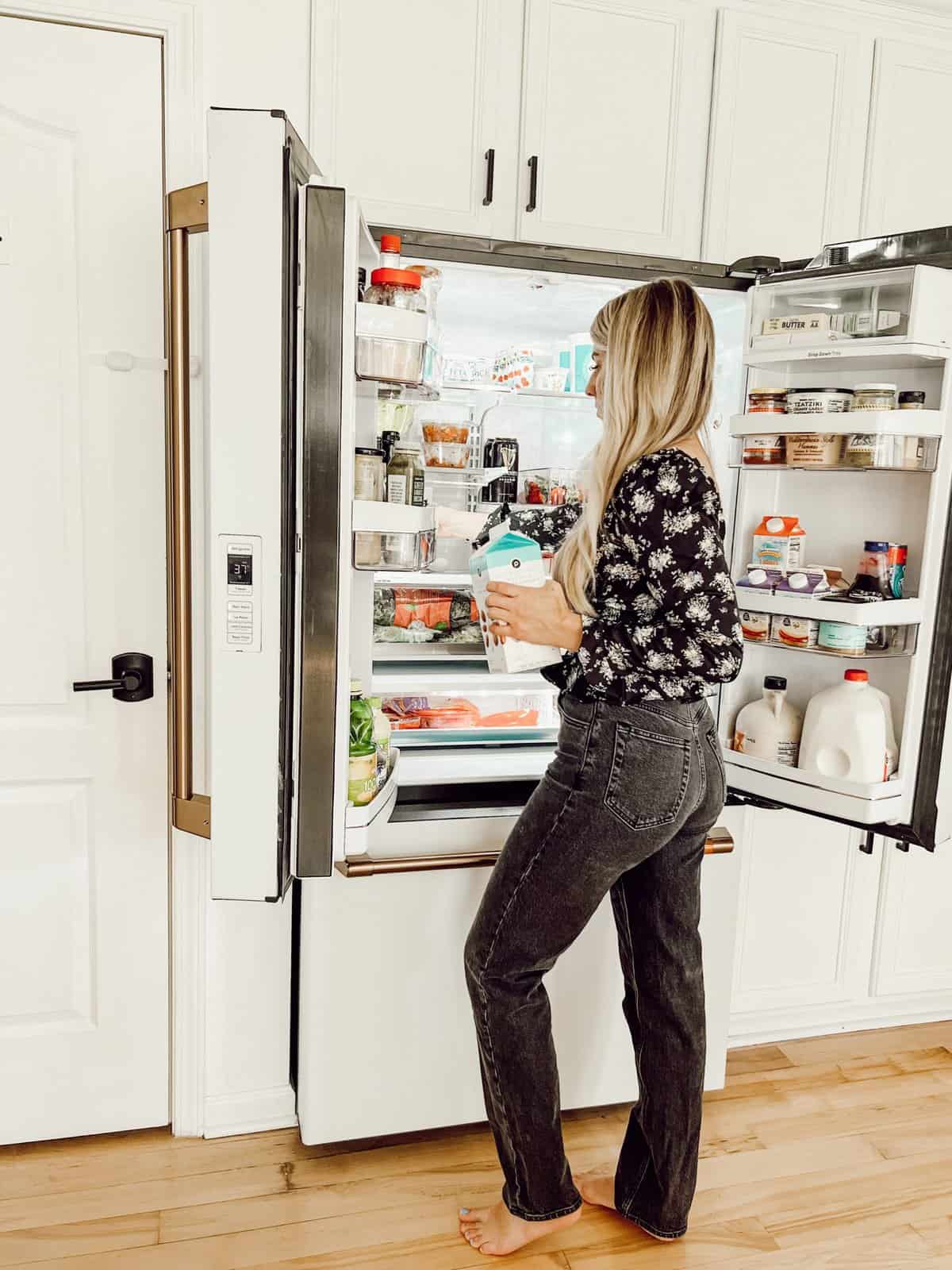 My Honest Review Of The High End GE Cafe Refrigerator - Cassie Jean