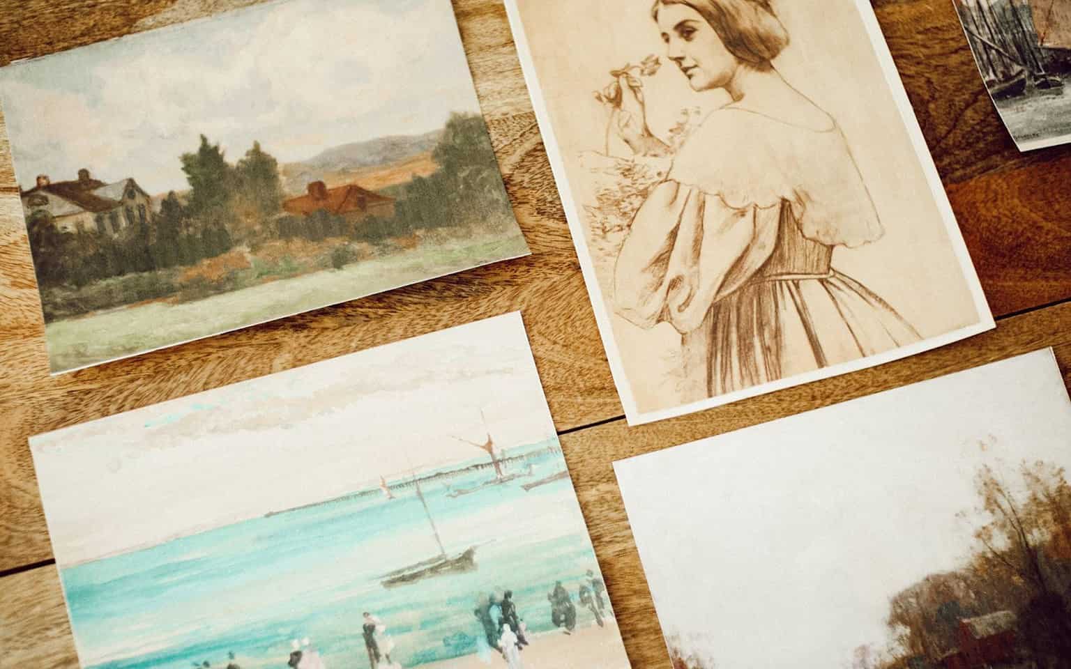 25+ Free Vintage Art Printables for Winter (Downloadable) - Cassie Jean