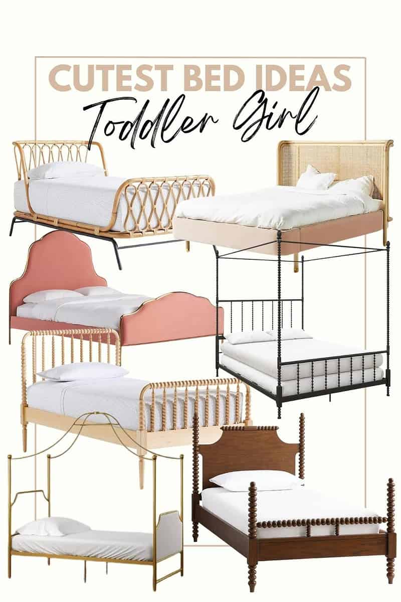 The Cutest Bed Ideas for a Toddler Girls Bedroom - Cassie Jean