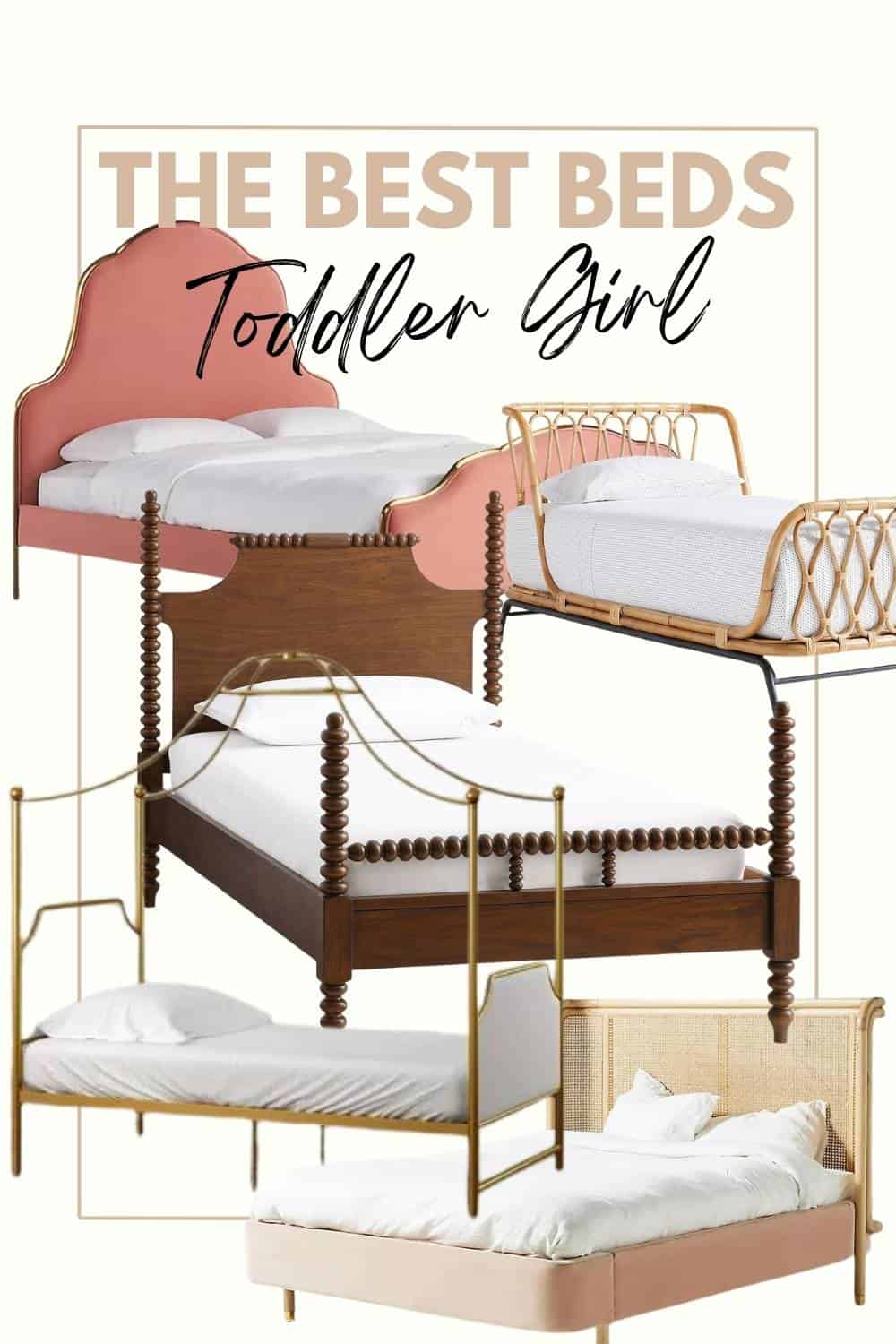 The Cutest Bed Ideas for a Toddler Girls Bedroom - Cassie Jean