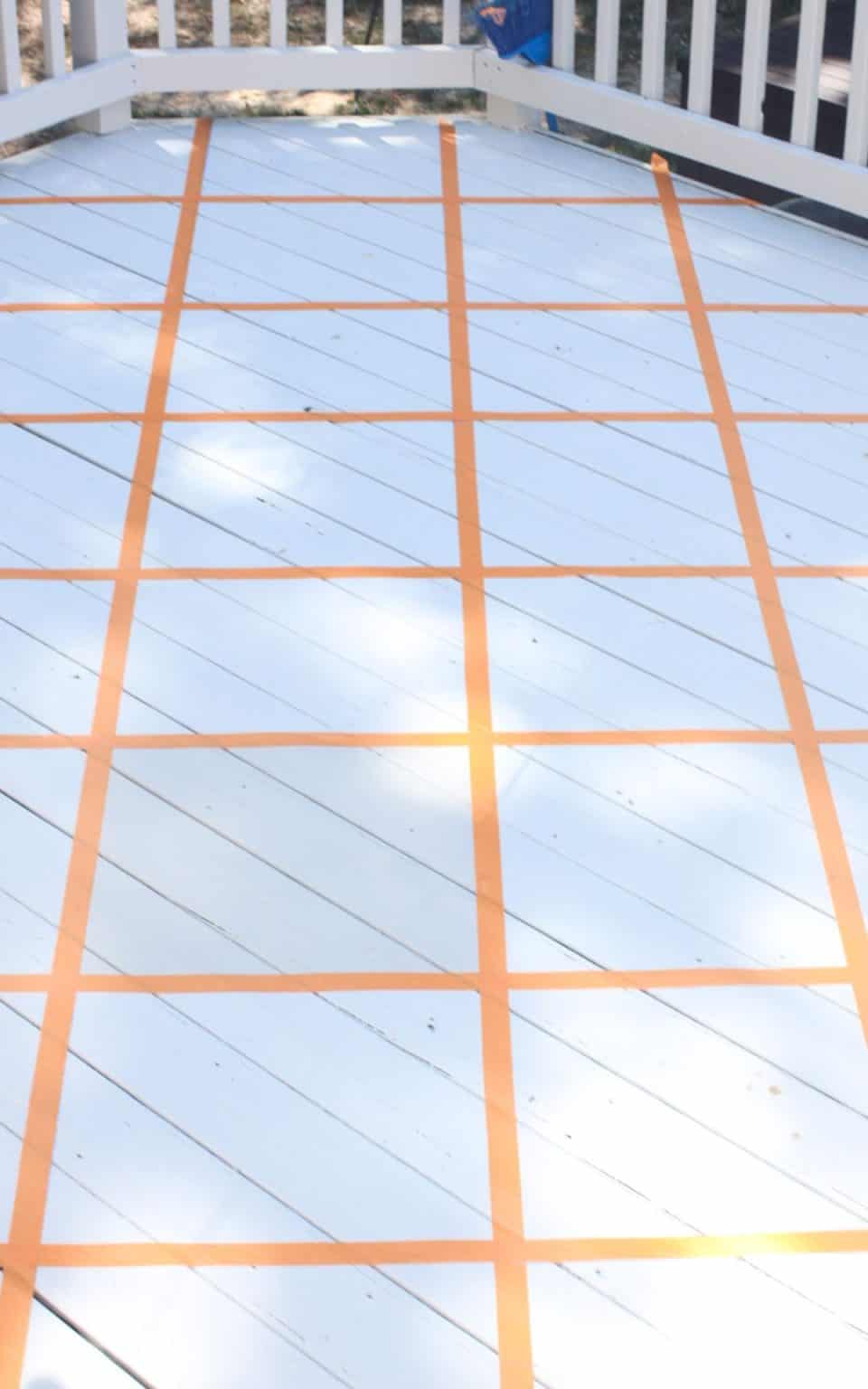 Easy DIY Hack For How to Paint a Harlequin Pattern - Cassie Jean