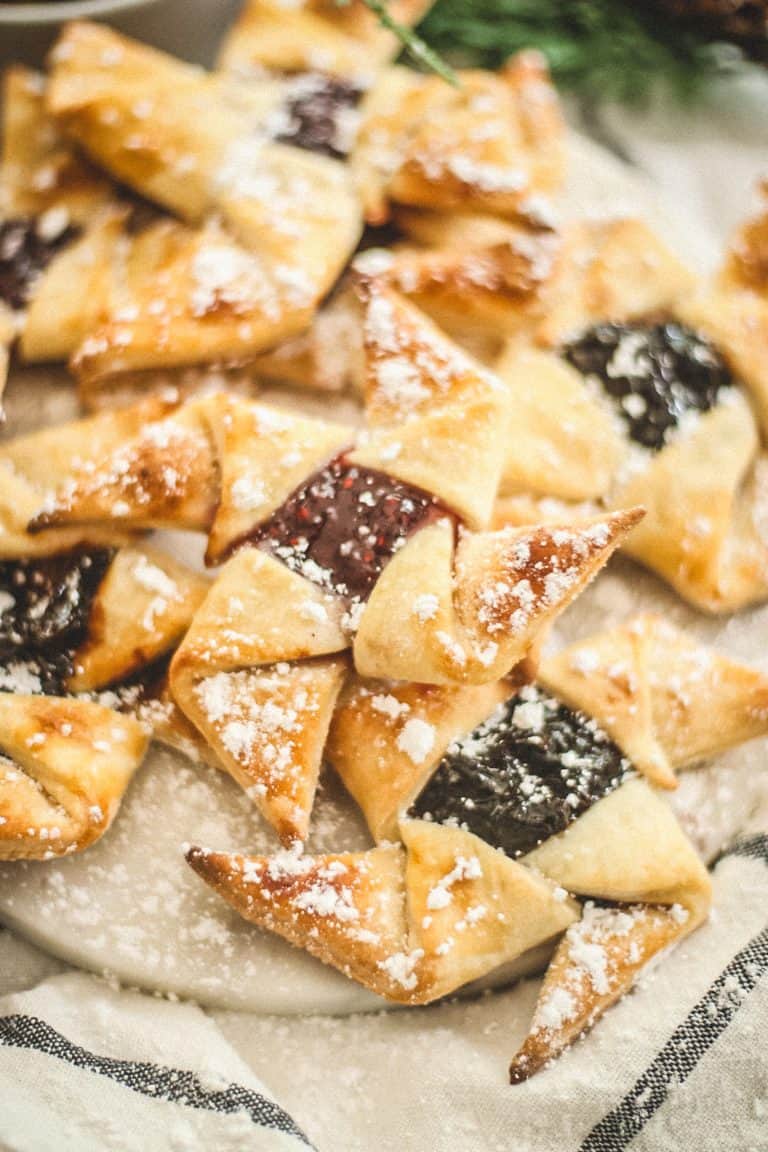 Finnish Christmas Prune Tarts Recipe (Joulutorttu) - Cassie Jean