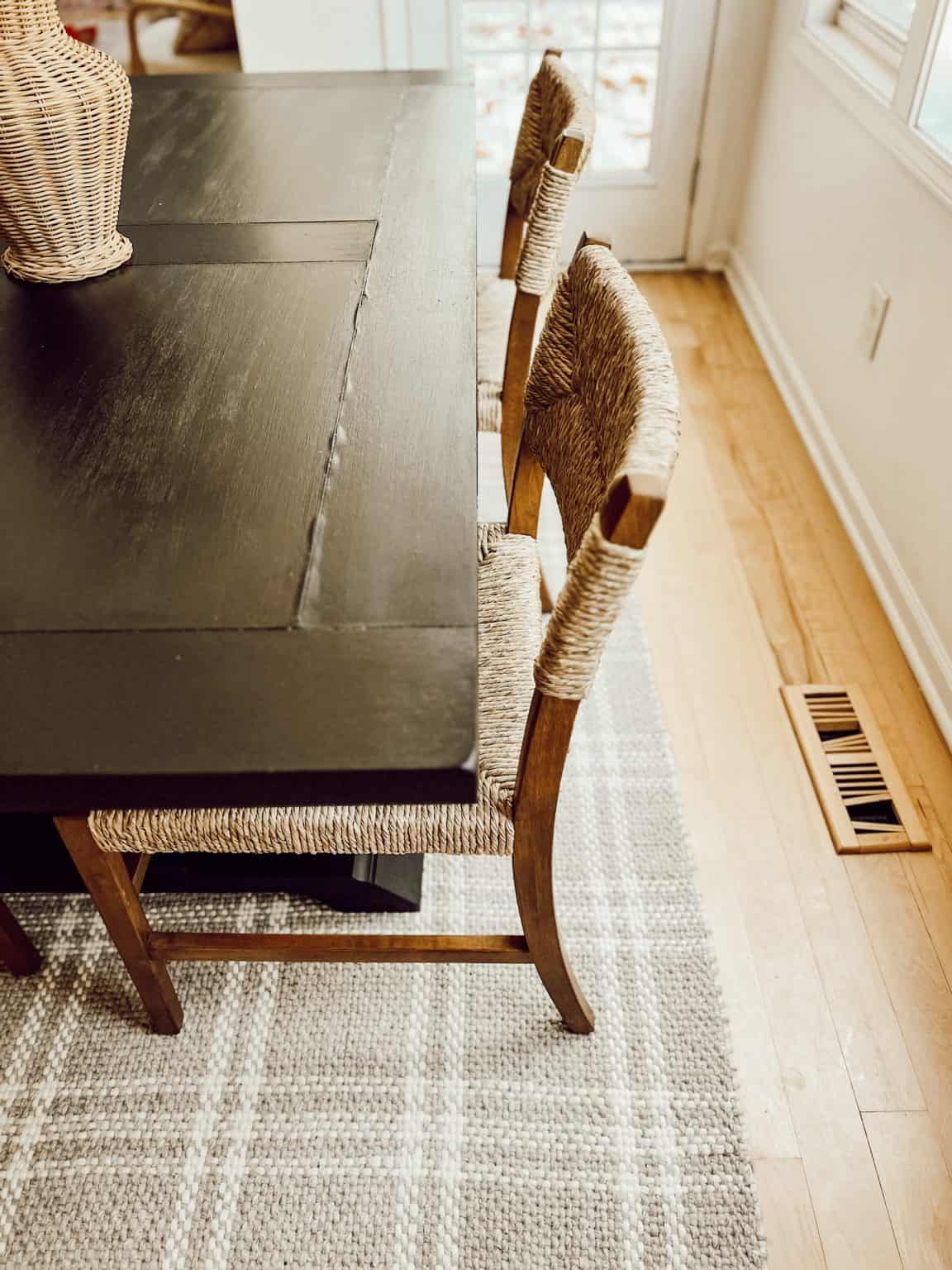 How to Refinish a Damaged Veneer Table Top (Under $35!) - Cassie Jean