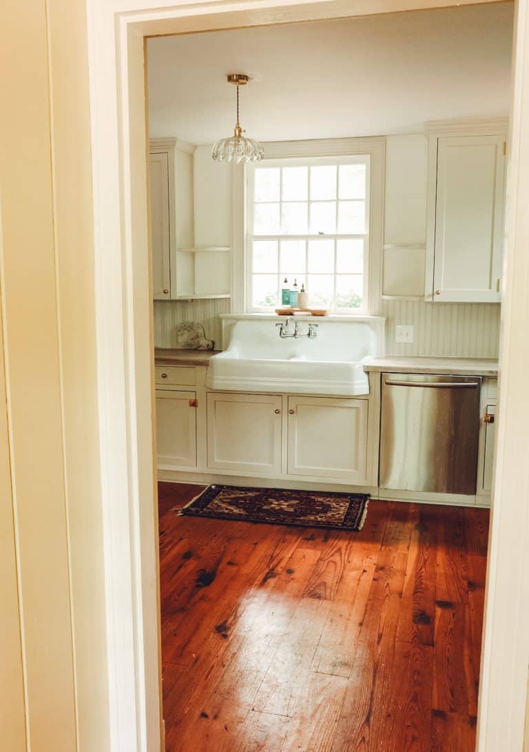 The Best Unlacquered Brass Hardware For a Vintage Kitchen - Cassie Jean