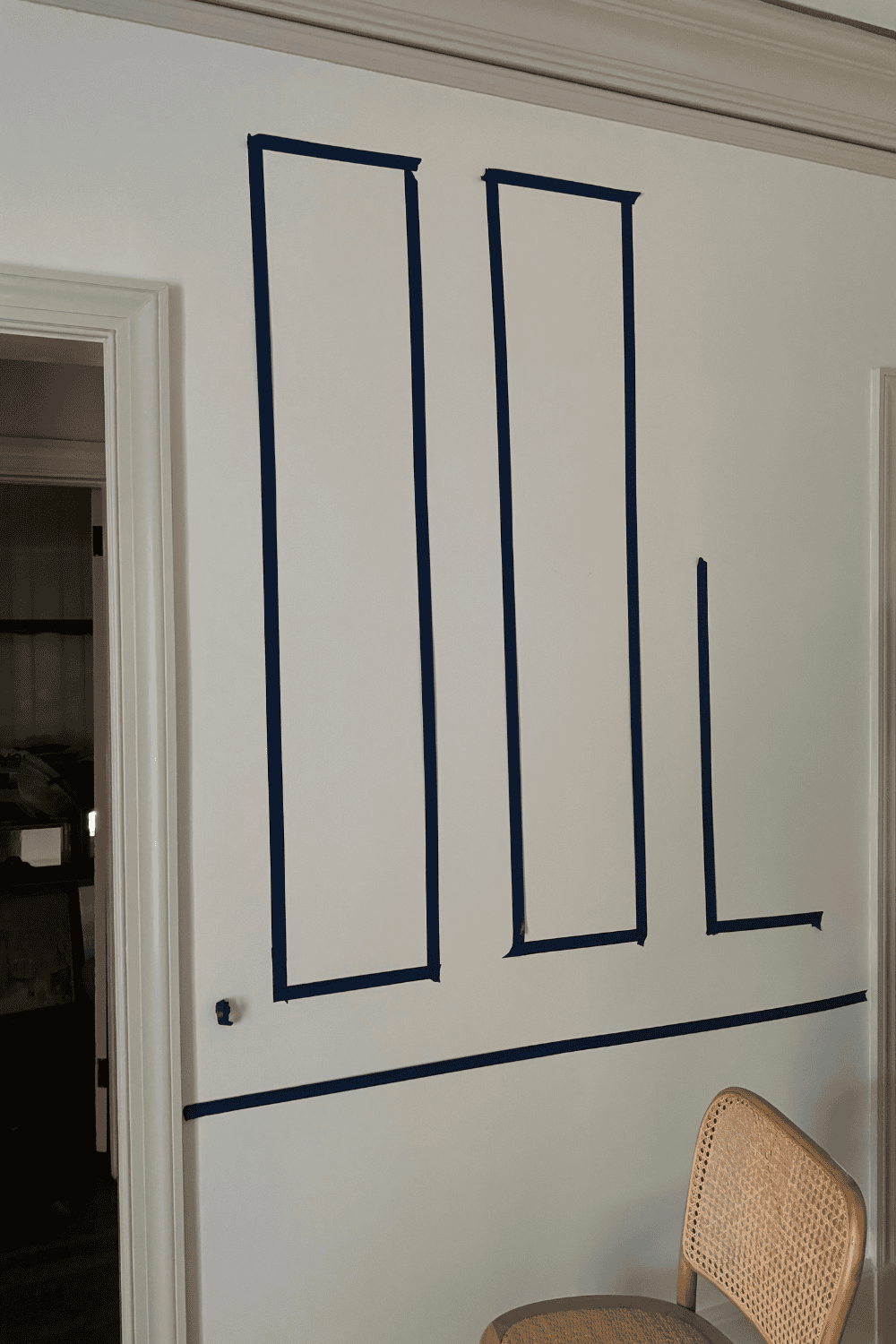 How We Transformed Our Living Room with Custom Box Trim Wall Molding ...