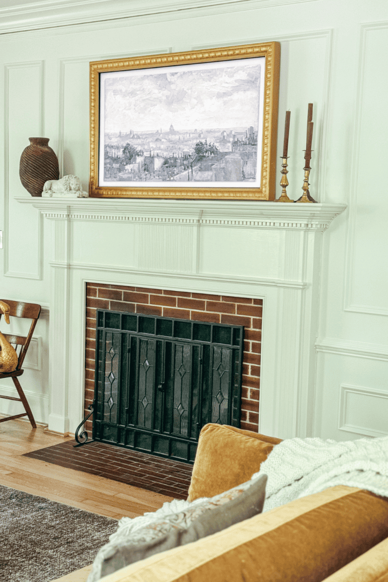 How We Transformed Our Living Room with Custom Box Trim Wall Molding ...