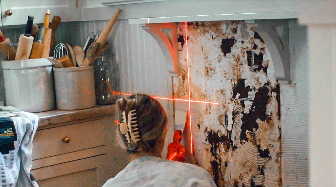 How We Installed a Zellige Tile Backsplash (DIY) - Cassie Jean