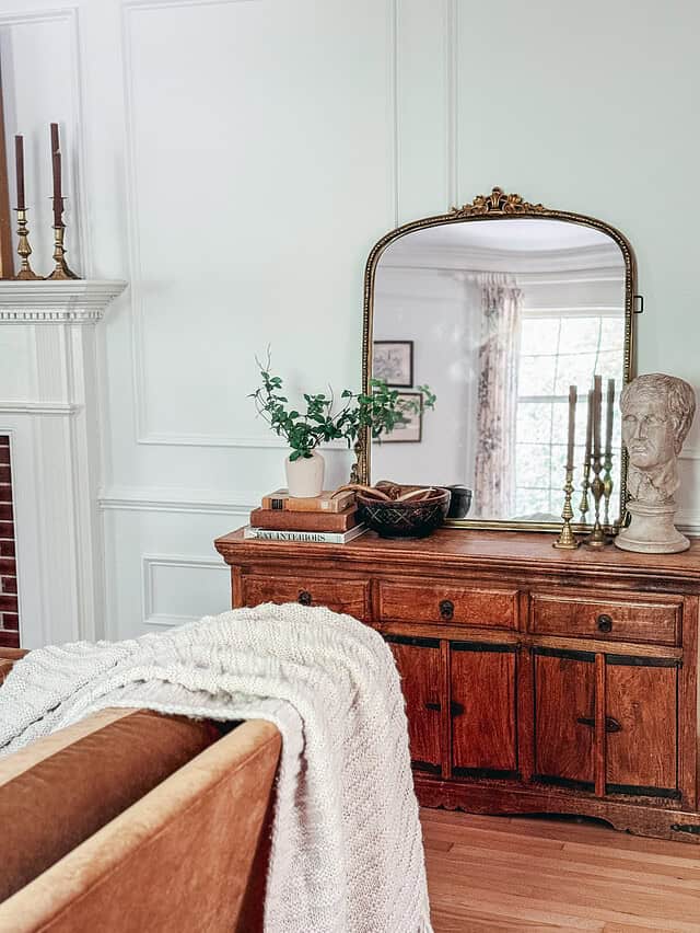 How We Transformed Our Living Room with Custom Box Trim Wall Molding ...