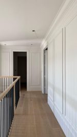 How We Transformed Our Living Room with Custom Box Trim Wall Molding ...