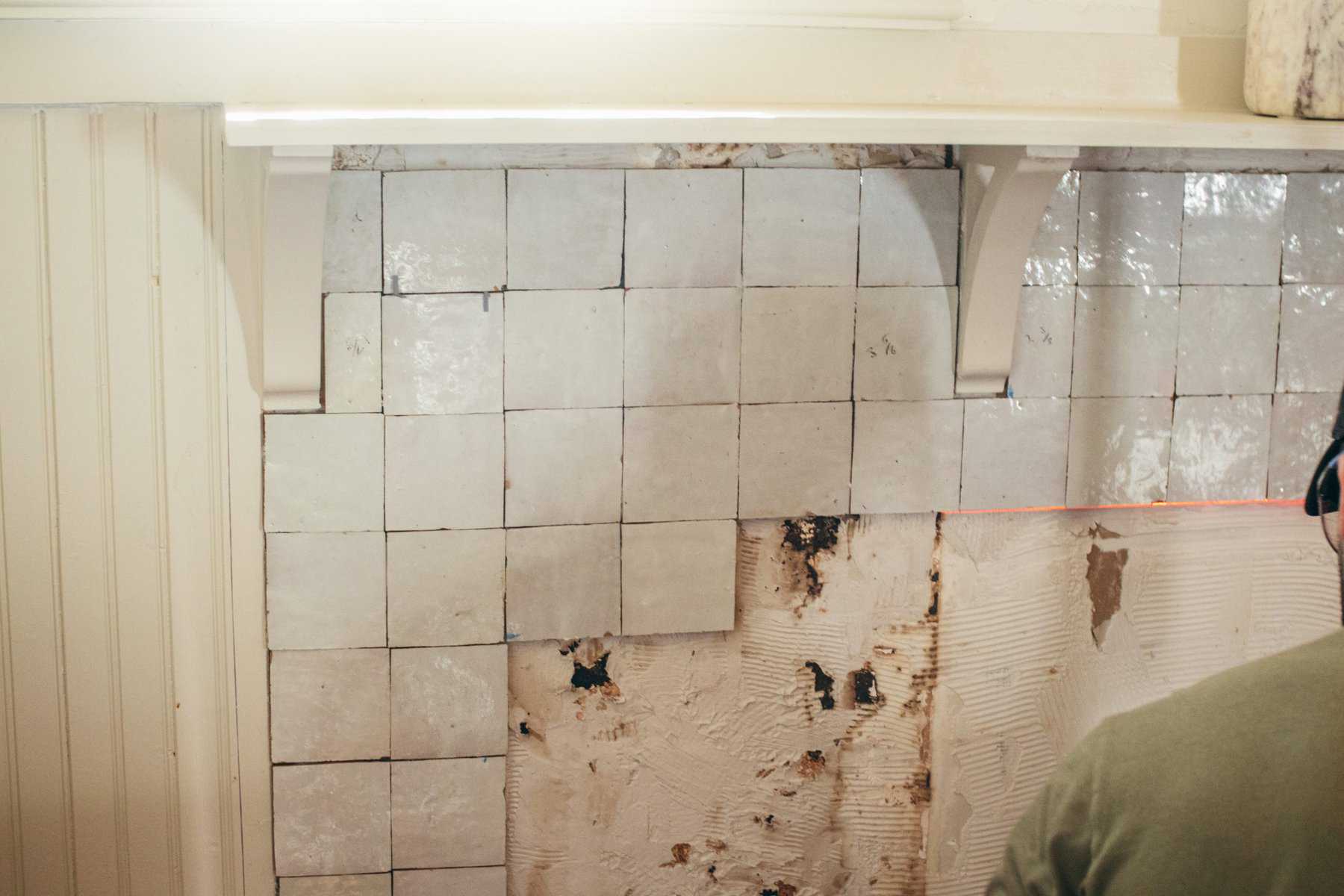How We Installed a Zellige Tile Backsplash (DIY) - Cassie Jean
