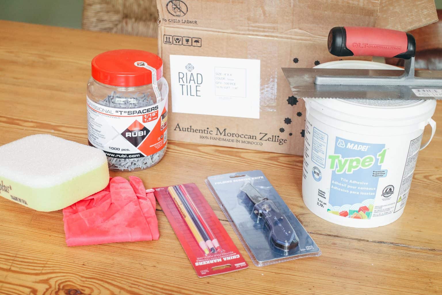 How We Installed a Zellige Tile Backsplash (DIY) - Cassie Jean